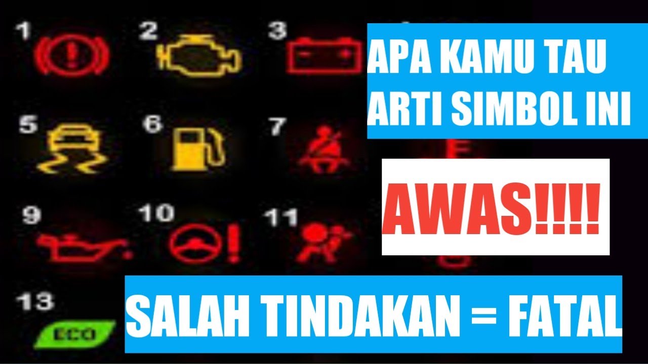 arti indikator pada mobil yang sering muncul dan bagaimana mengatasinya ...