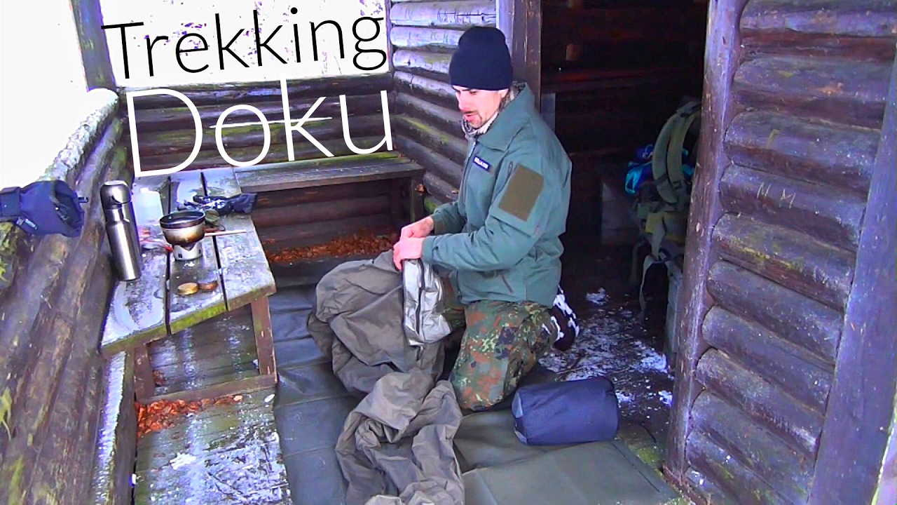 Doku - Wandern Trekking Schwarzwald Übernachtung in Hütte & Wald ...