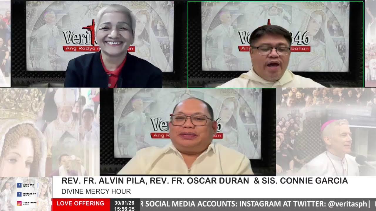 VERITAS PH LIVE STREAM JANUARY 30, 2026 - YouTube