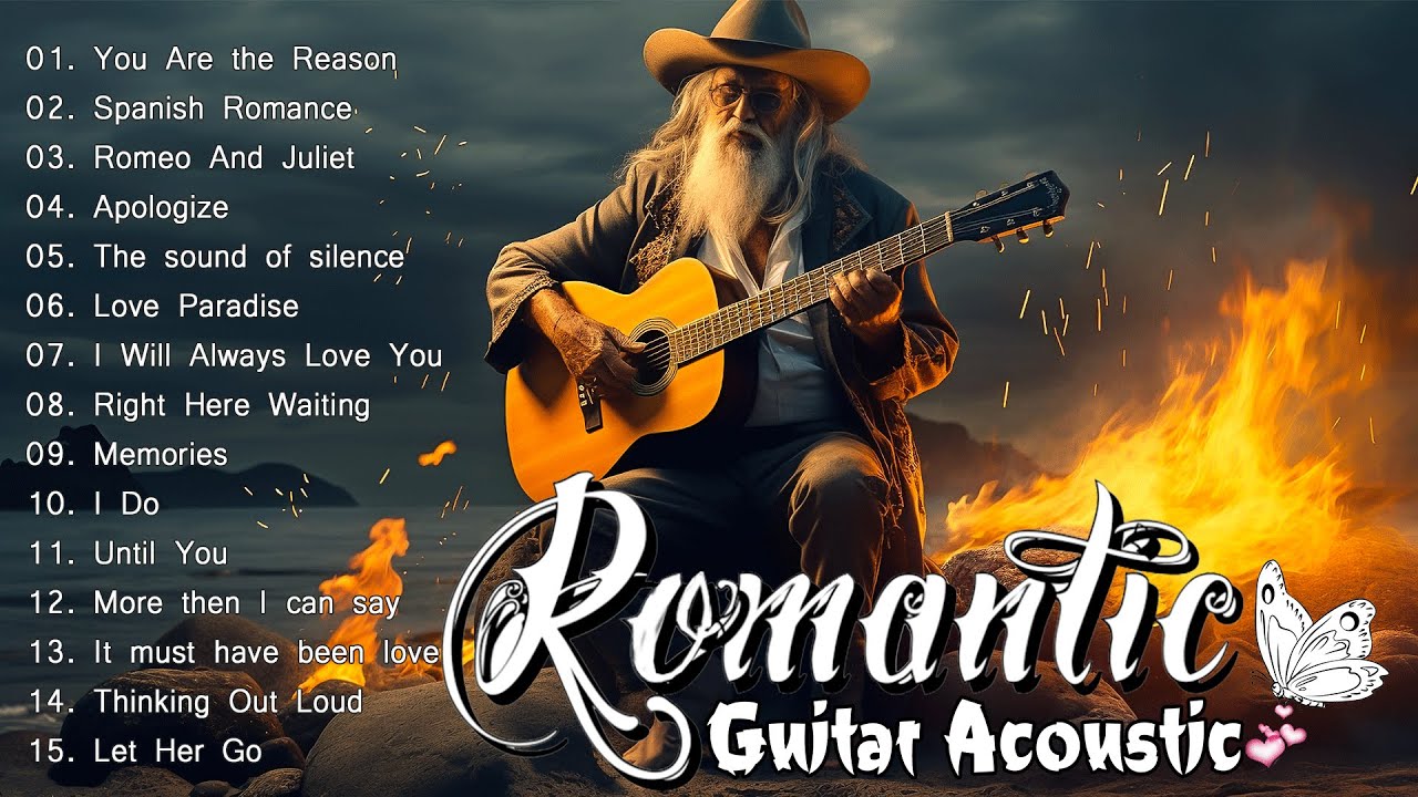 Best Romantic Guitar Love Songs Of All Times 💖 This Romantic Guitar ...