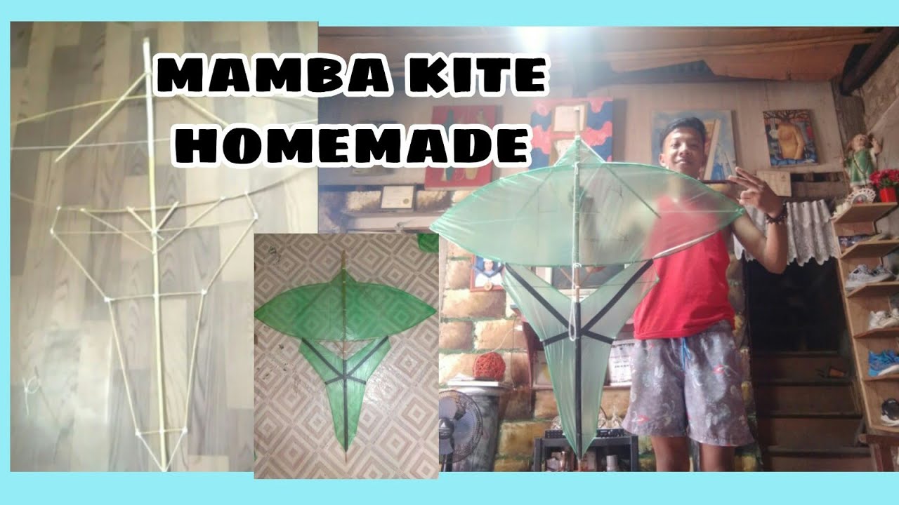 How to make guryon kite (homemade) logo ni idol kobe - YouTube