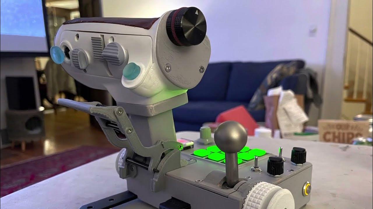 Wilson Thrust - A DIY Flight Sim Throttle - YouTube