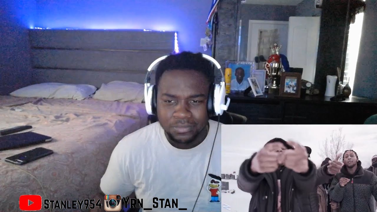 AMERICAN REACTS TO CANADIAN RAPPER Tizzy Stackz - Rainstorm - YouTube