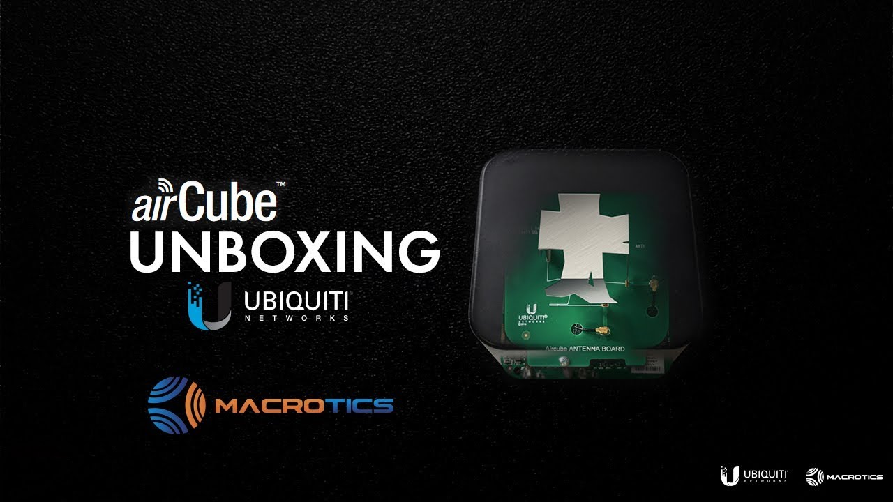 Ubiquiti AirCube ISP - Unboxing - YouTube