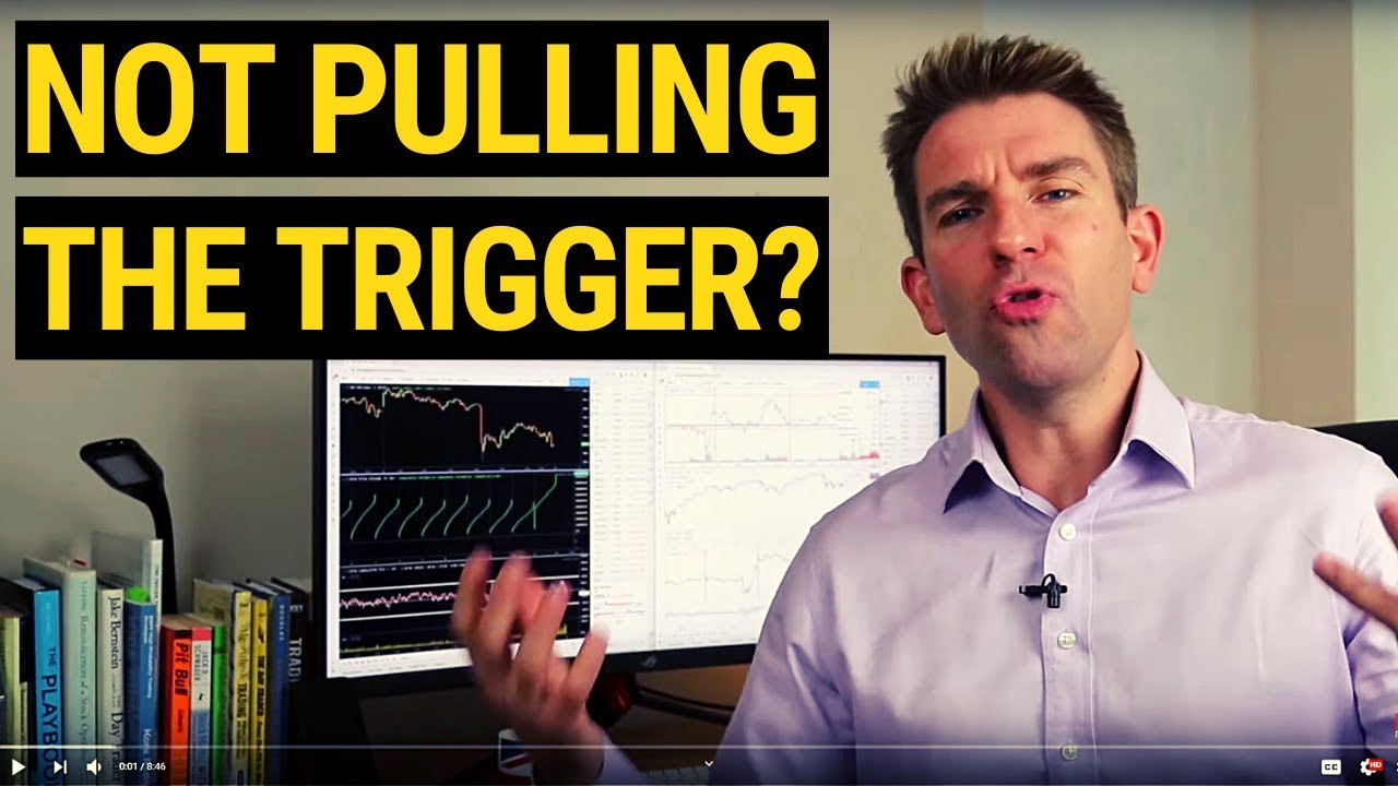 OVERCOMING DAY TRADING HESITATION! FEAR of 'PULLING THE TRIGGER' 🎯 ...