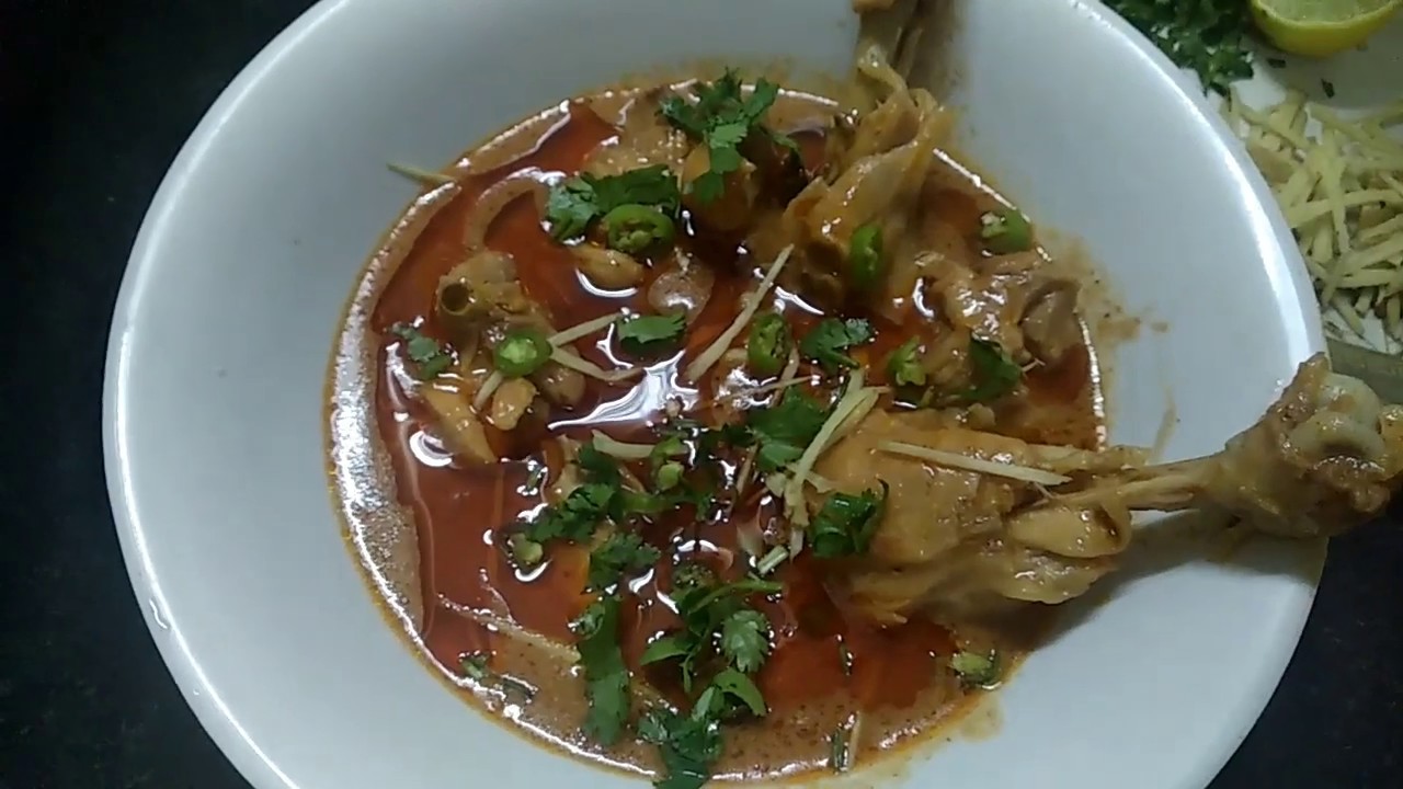Chicken Nihari / quick and easy chicken Nihari recipe / how to make ...