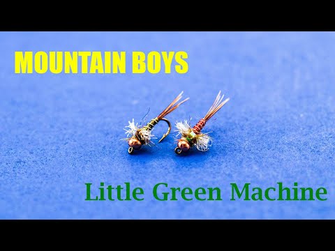 How to tie a Little Green Machine - YouTube