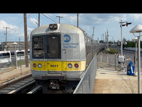 Very Rare LIRR Budd M3 runs on the Long Beach line on trains #856 and #861!