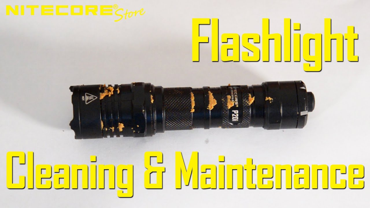 Flashlight Cleaning & Maintenance ft. Winnie the Pooh and Beethoven ...