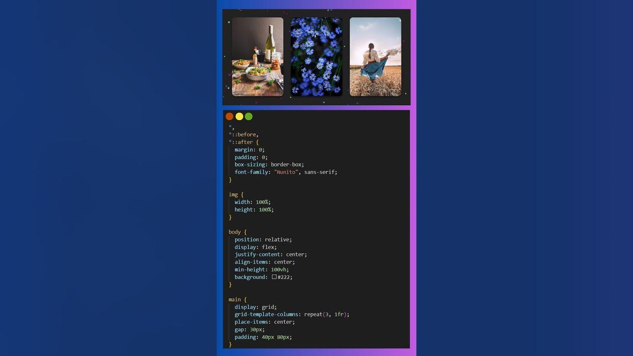 Card Hover Using HTML CSS #html - YouTube
