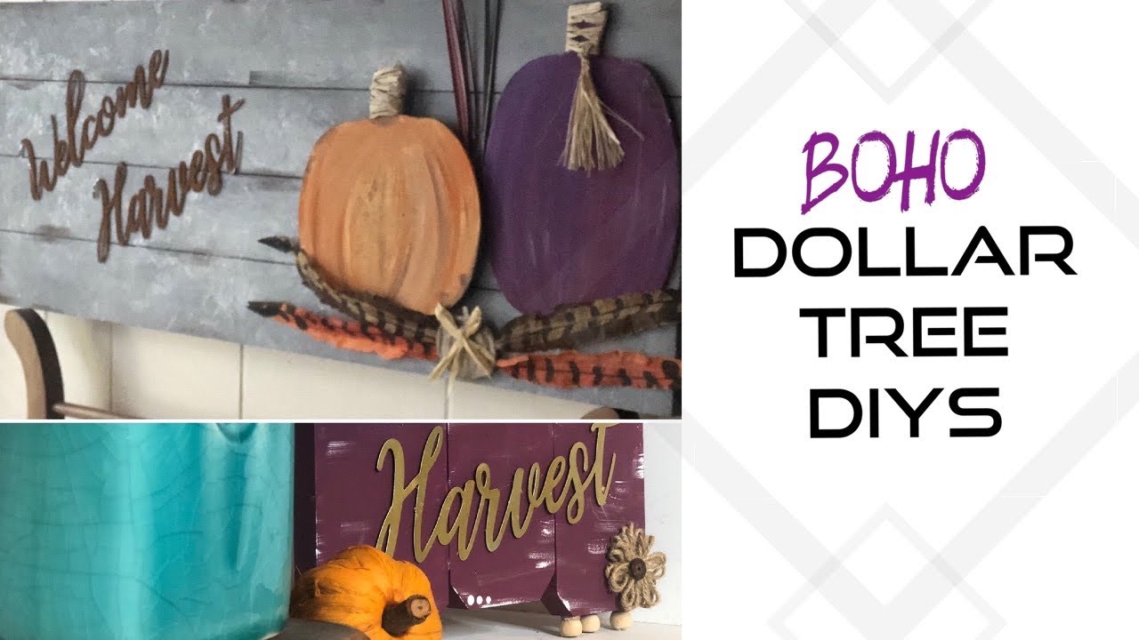 DIY unique boho home decor for Fall 🍂 - YouTube