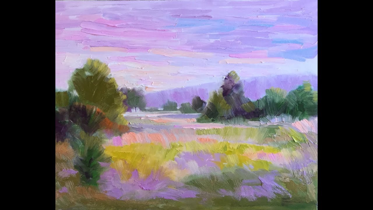 Triadic Color Scheme Paintings