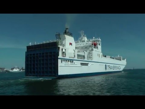 ms Genca, Transfennica, Gdynia 2016 - YouTube
