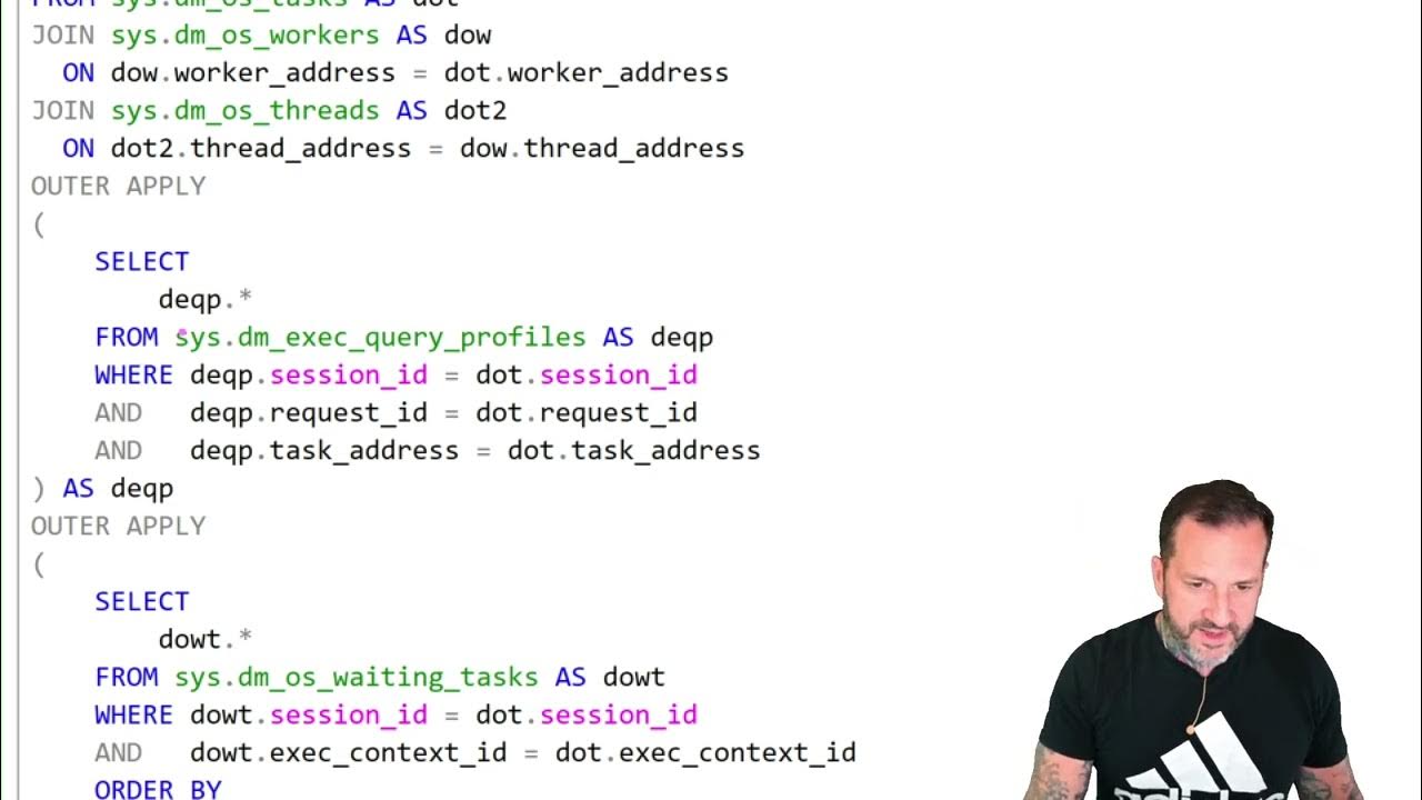 An Advanced SQL Server Query Profiling Technique - YouTube