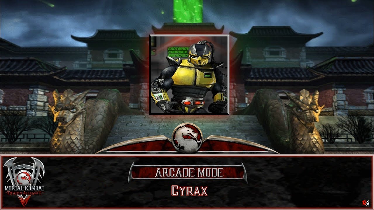 Mortal Kombat: Deadly Alliance - Arcade Mode: Cyrax - YouTube
