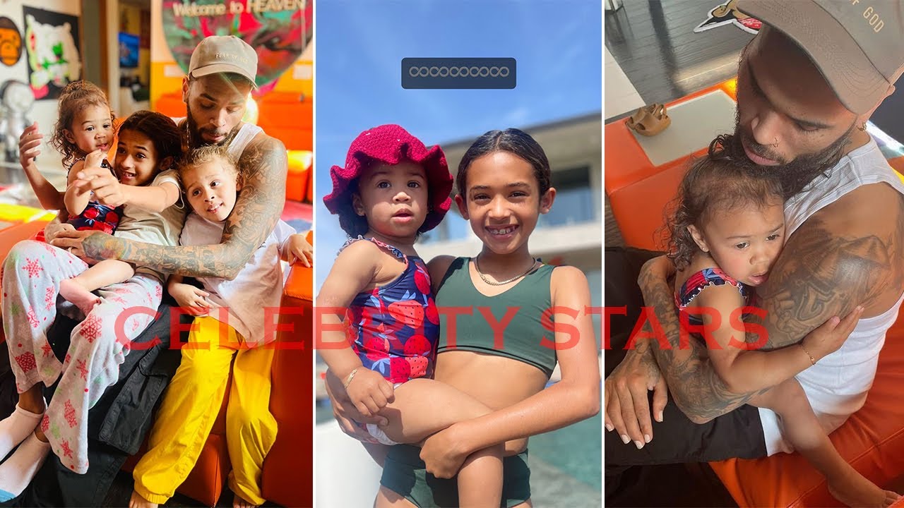 Chris Brown Shared Rare Snaps Hugging His 3 kids 'Royalty, Lovely ...