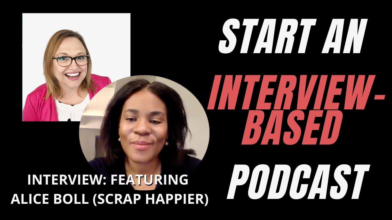 INTERVIEW: ALICE BOLL ON HOW TO START AN INTERVIEW-BASED PODCAST - YouTube