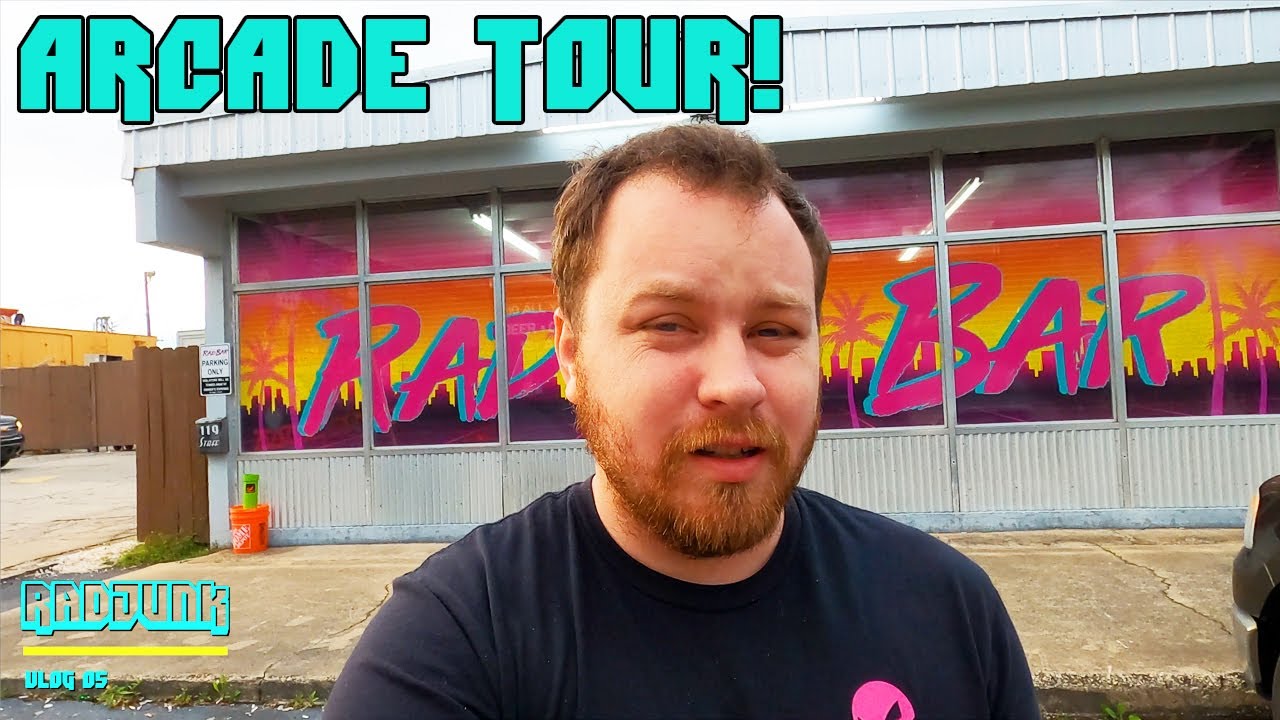 RadJunk VLOG 03.11.2020: RadBar Arcade Tour! Video Games in a bar ...