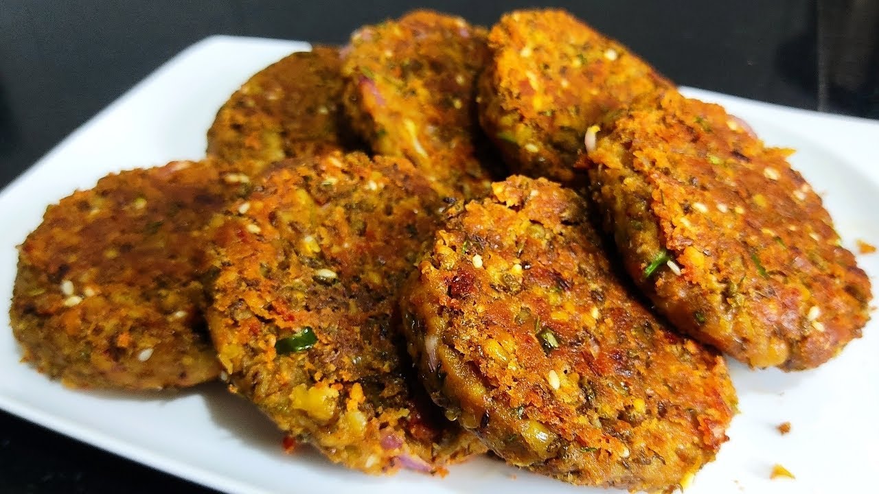 Easy Evening Snacks / Green Moong Cutlet / Healthy Snacks / Rahilas ...
