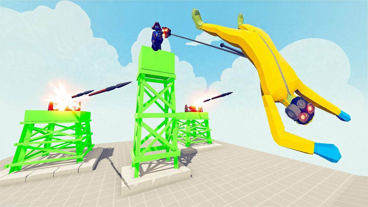 DEADLY HIGH-SPEED SPEAR SHOOTING | TABS - Totally Accurate Battle ...