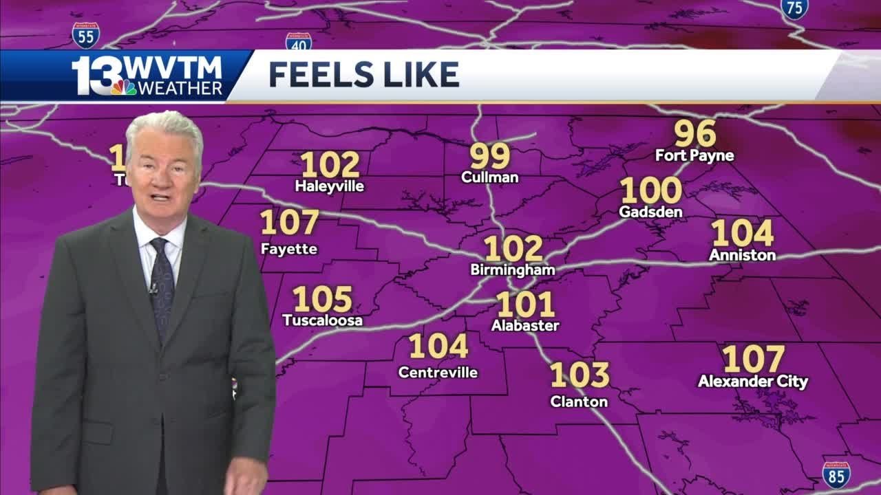 Heat wave continues in Alabama - YouTube