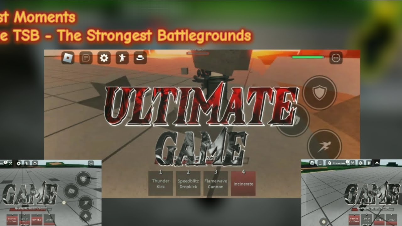 TSB Top 3 Best Moments #thestrongestbattlegrounds #roblox - YouTube