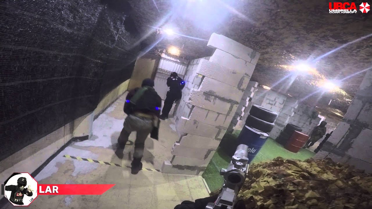 Umbrella Corp. Airsoft @ CQB Battle Base (25/03/2016) [Lar] - YouTube