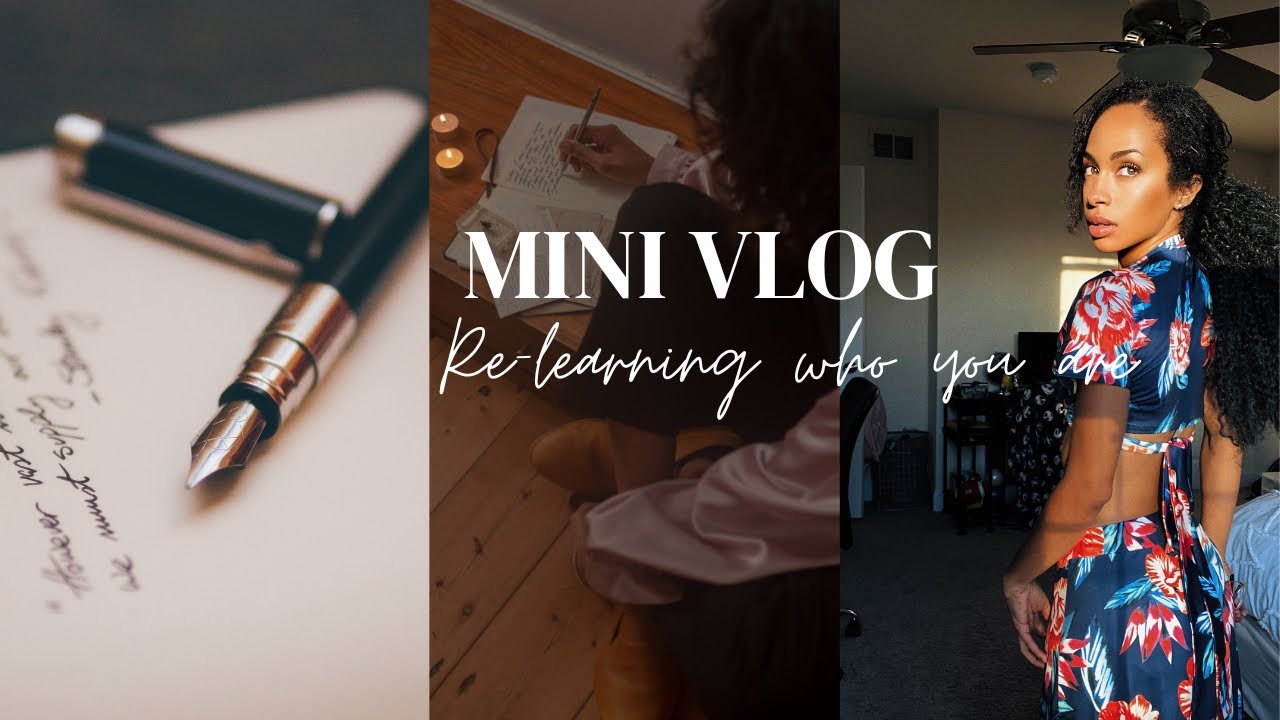 Mini Weekly Vlog: Let’s talk about being yourself ️ - YouTube