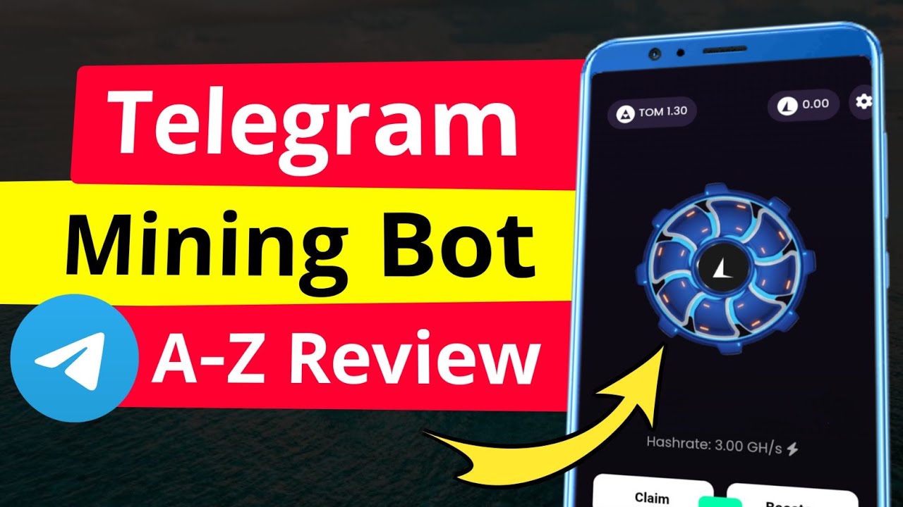 Telegram new Mining bot mini apps | telegram bot step by step review ...