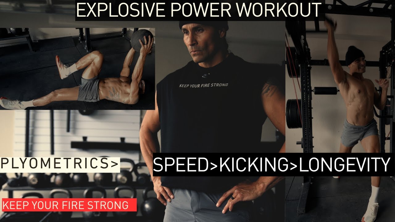 Explosive Power Workout | Plyometrics for Speed, Kicking, & Longevity ...
