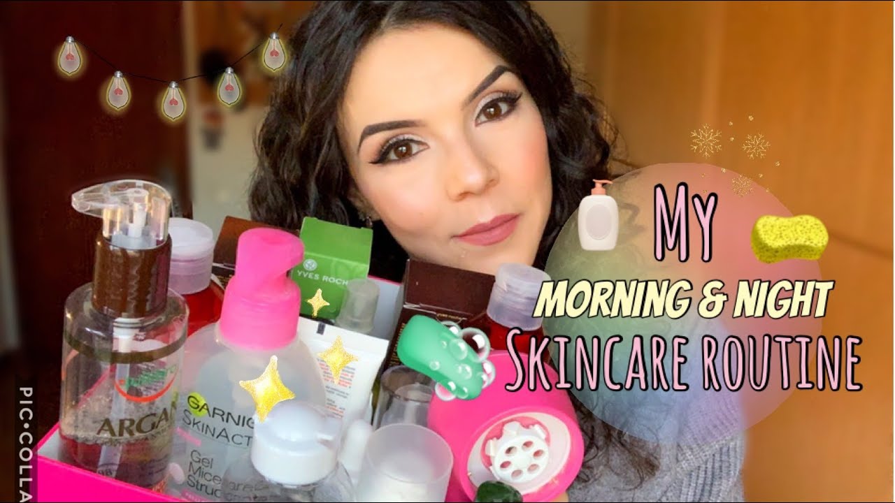 MORNING ☀️ & NIGHT 🌙 SKINCARE ROUTINE 🧴👩🏻🧽 | Tutti gli step e i ...
