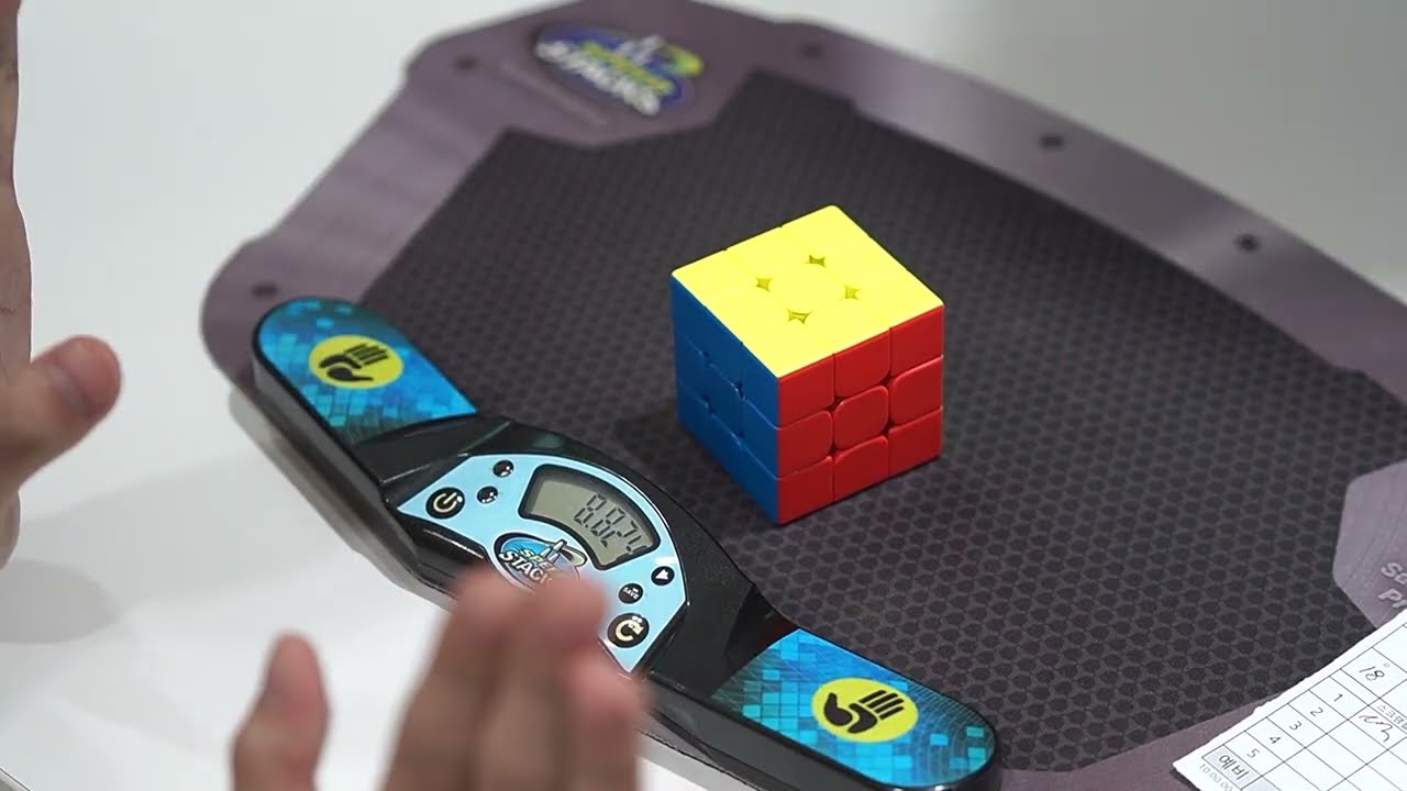 WCA규정 타이머 사용 방법 (22년 8월 기준) - YouTube