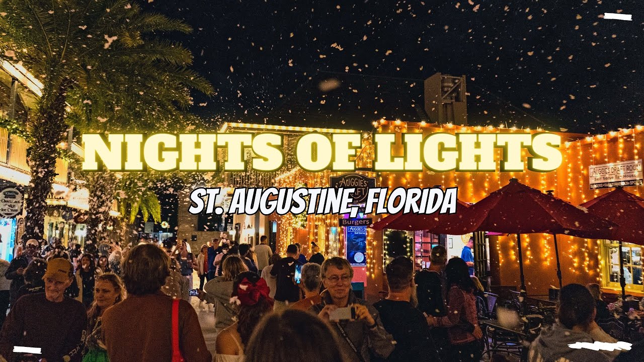 Nights of Lights in St. Augustine, Florida | Magical Christmas Lights ...