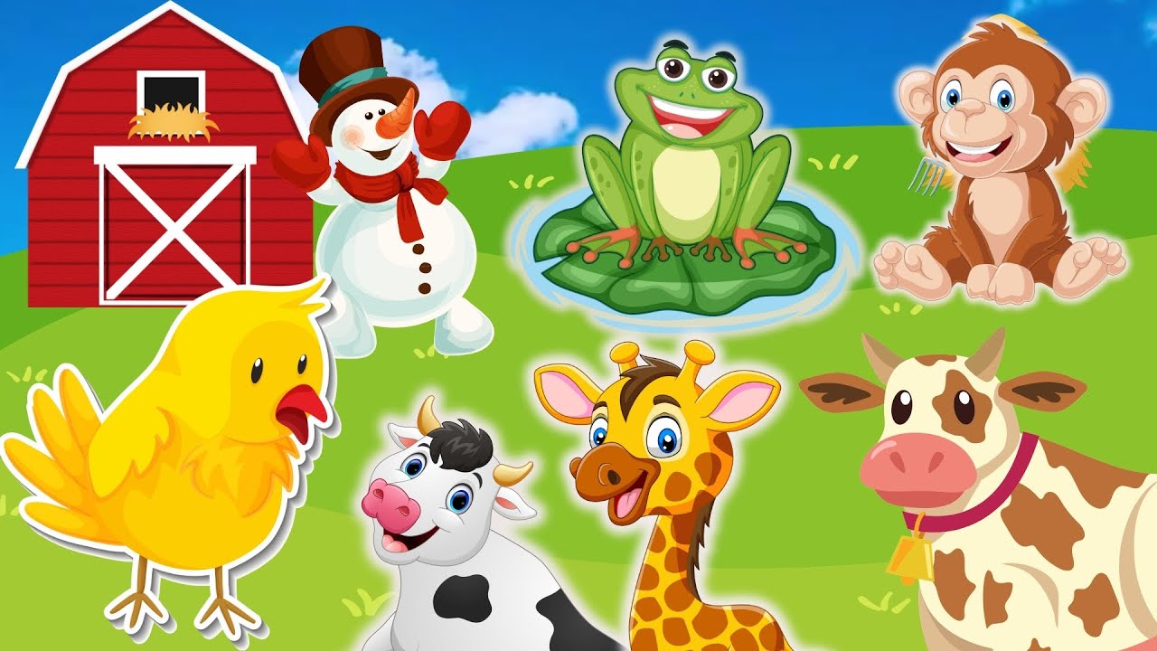The Best Animal Sounds To Use In Your Nursery | Best Animal Sounds Song ...