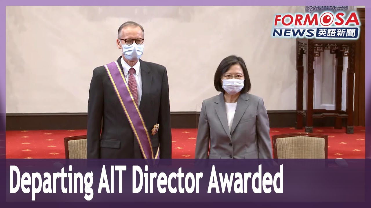 Outgoing AIT Director Brent Christensen receives award from president ...