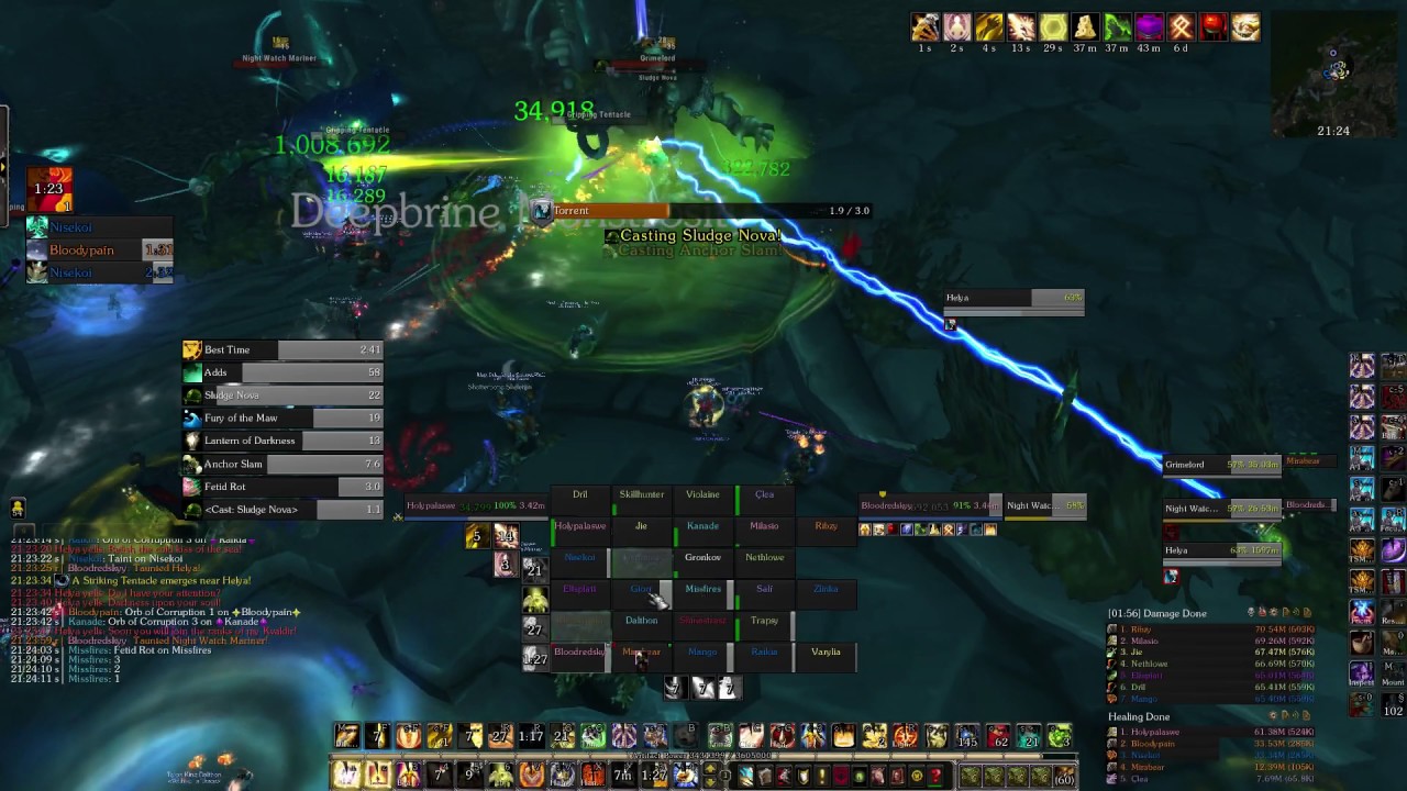 Trial of Valor Heroic - Helya - Rank1 520k hps - Holy Paladin POV - YouTube