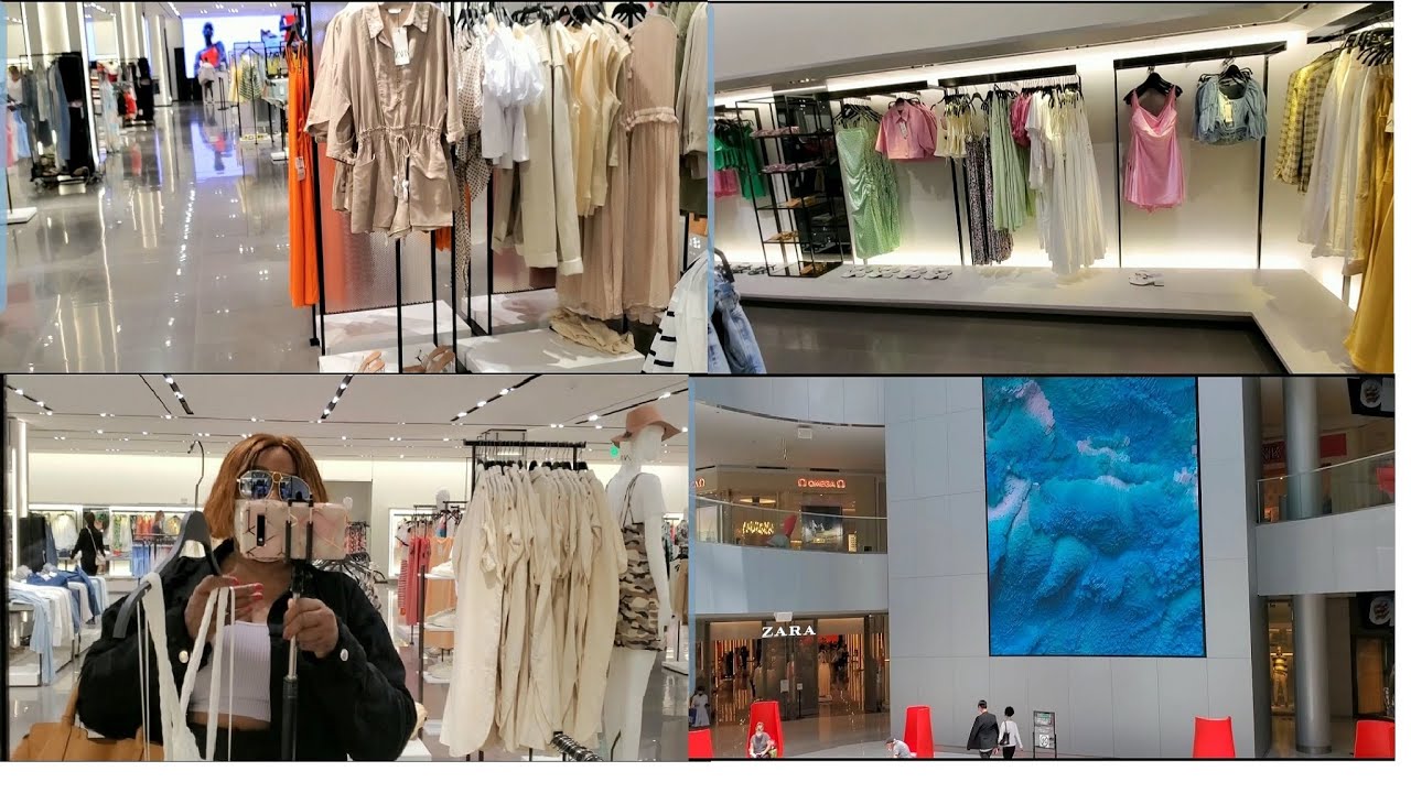 COME SHOPPING WITH ME AT ZARA| New in Zara| Beverly center LA. - YouTube