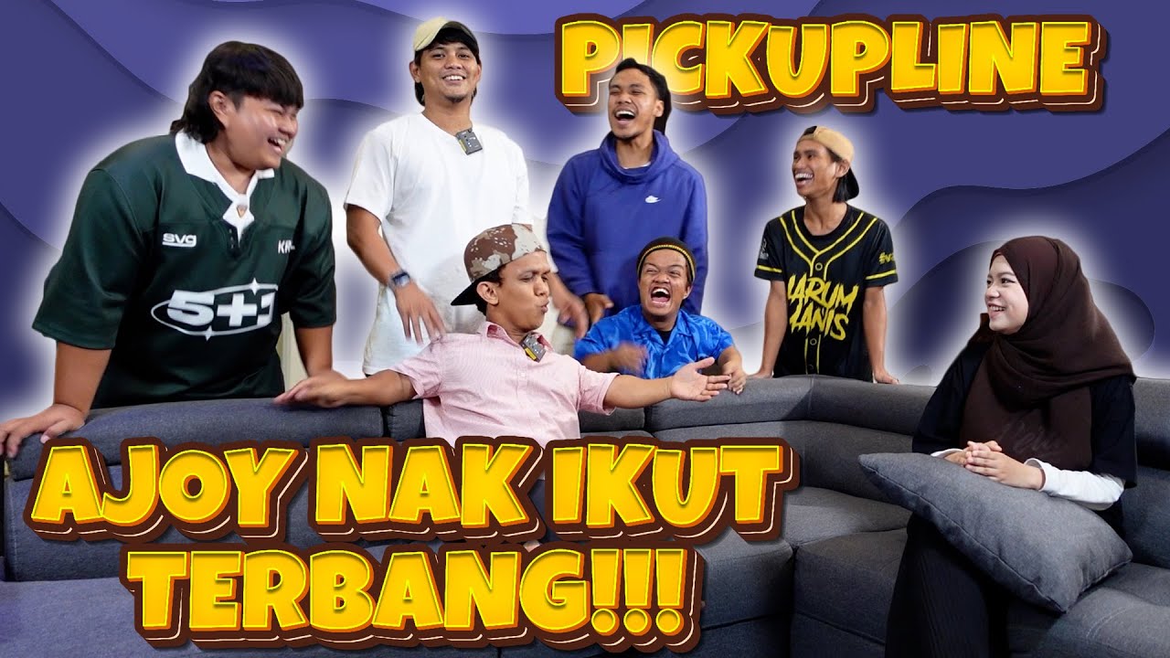 Team Zukie Pantun Pickupline ft Amrina (Ajoy tak bagi can !!!) - YouTube