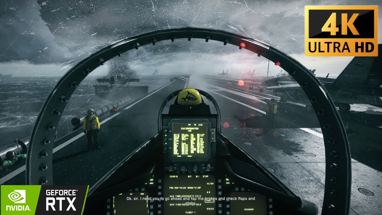 Battlefield 3 : F18 Hornet Jet Mission | Ultra Max Settings [4K60fps ...