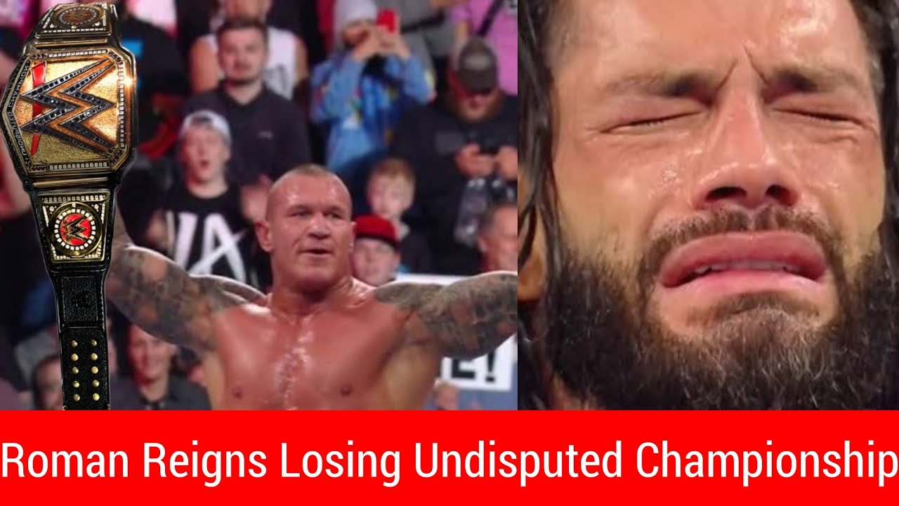 Shocking.... Roman Reigns Losing WWE Undisputed Universal Championship ...