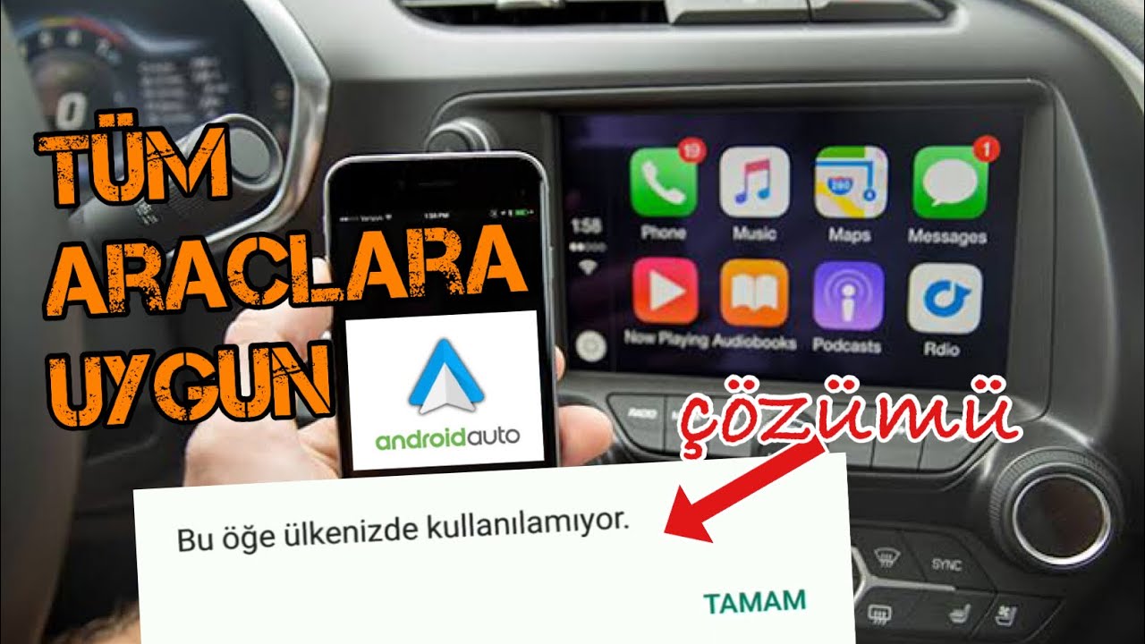 Megane 4 Android Auto Play yükleme ve Araçta aktivasyonu (Root ...