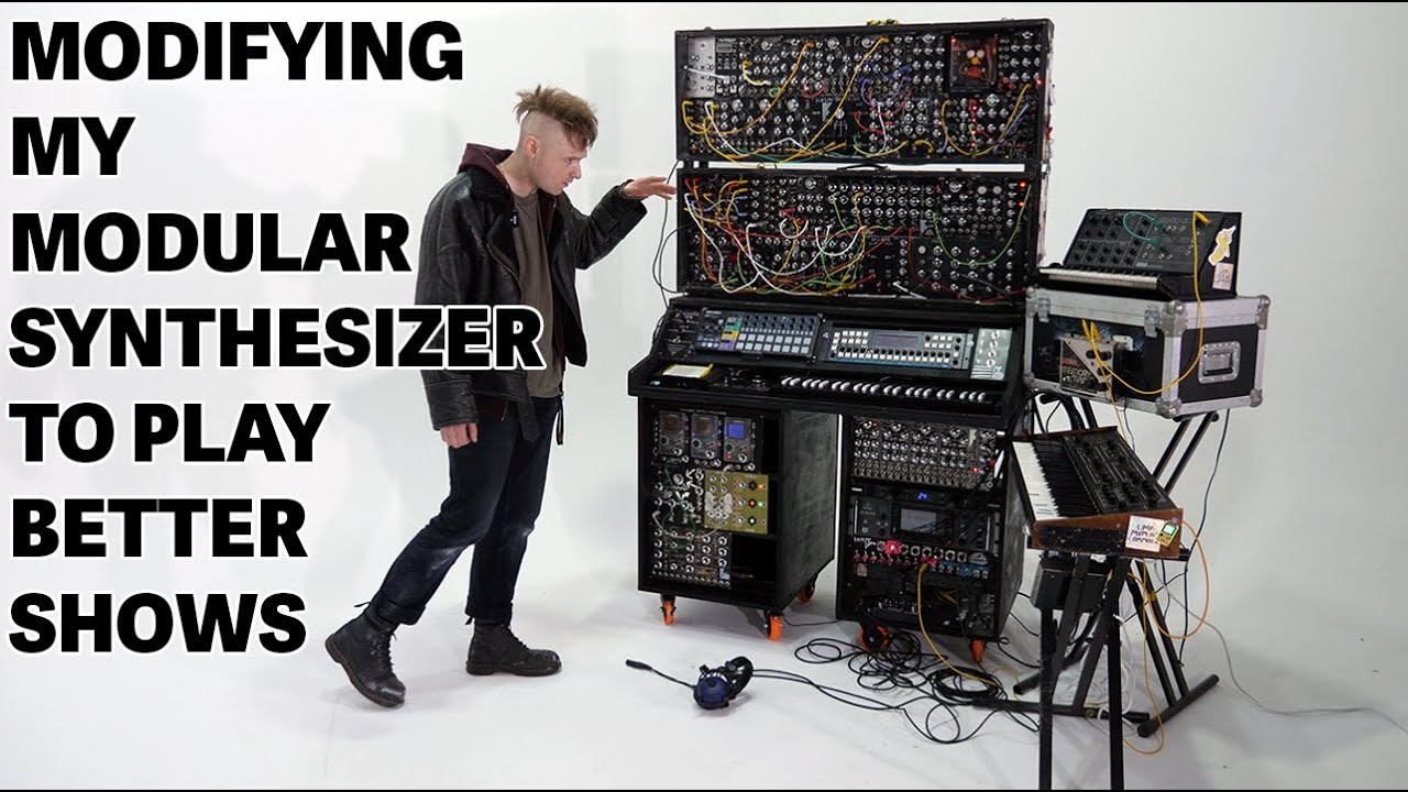 Making My Modular Synth Bigger And Better For Live Shows - YouTube