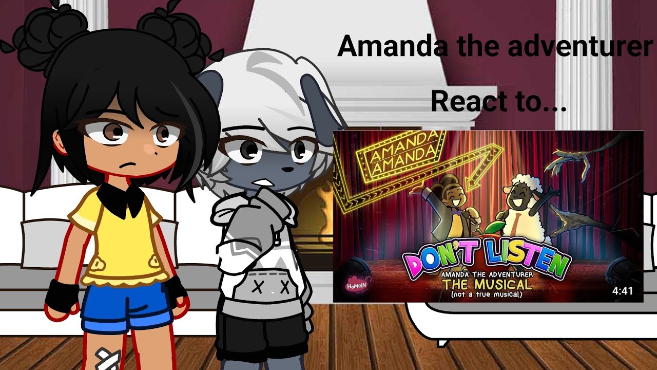 Amanda the adventurer react to Don't listen Jazz //Pls read the ...