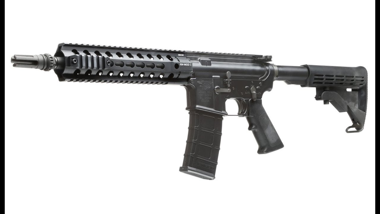 GHK M4 MOD1 V2 GBBR - YouTube