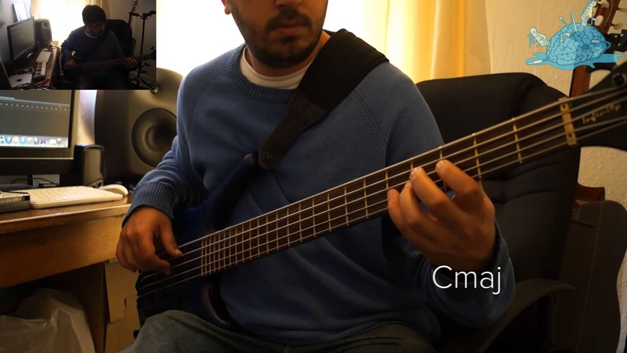 How to Play Bass Guitar - Part 2 - Chord Progression 1 - YouTube