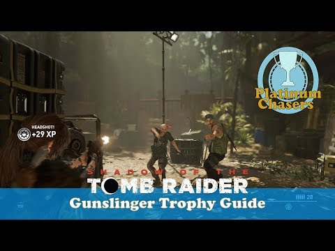 Gunslinger Trophy Guide - Shadow of the Tomb Raider - YouTube