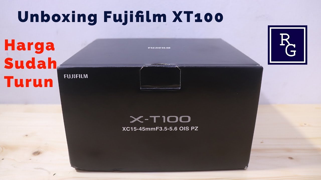 Turun Harga - Unboxing Fujifilm XT100 - YouTube