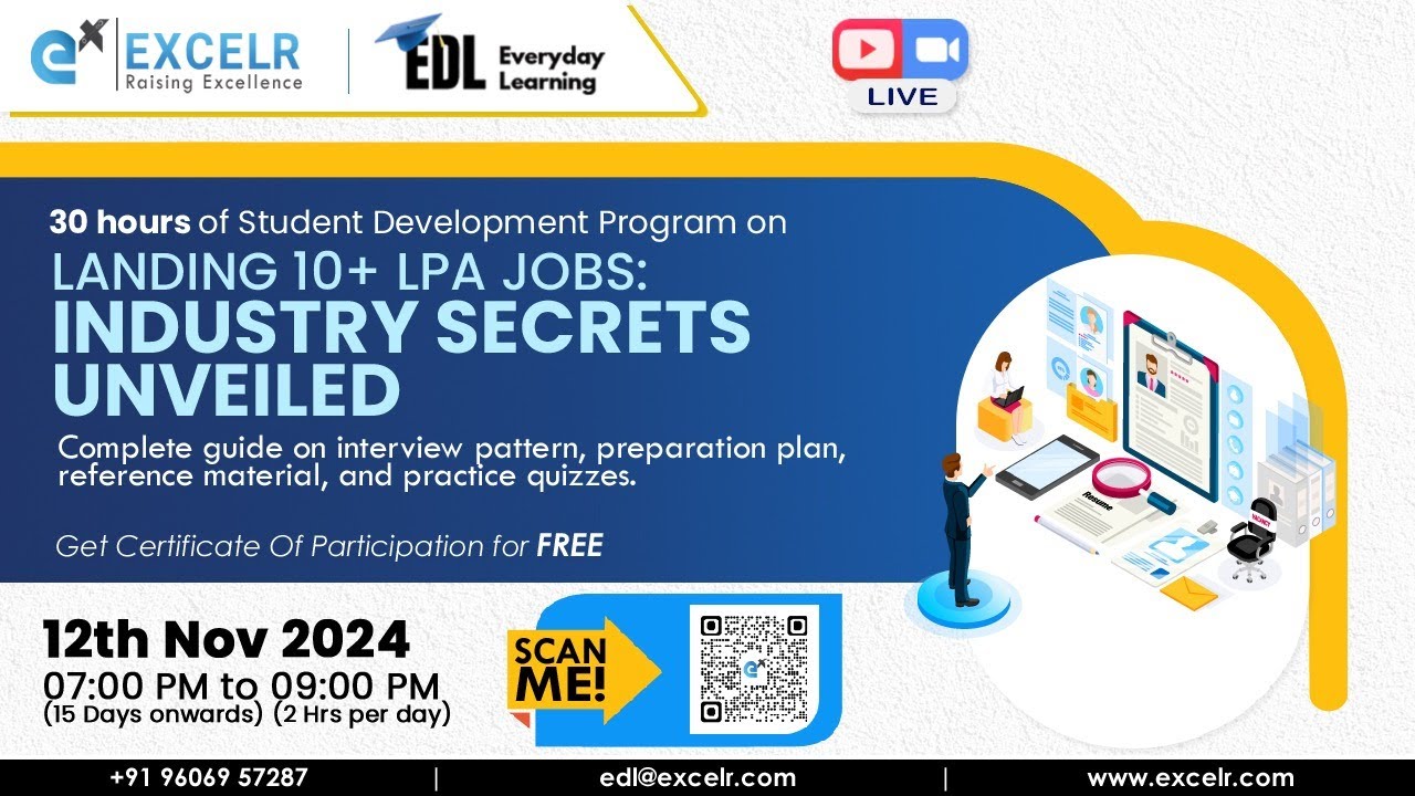 SDP on Landing 10+ LPA Jobs: Industry Secrets Unveiled - Day 5 - YouTube