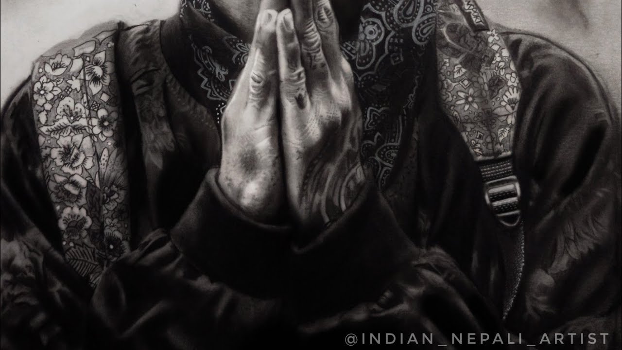 Best drawing of vten (sameer ghishing) || pencil drawing ...