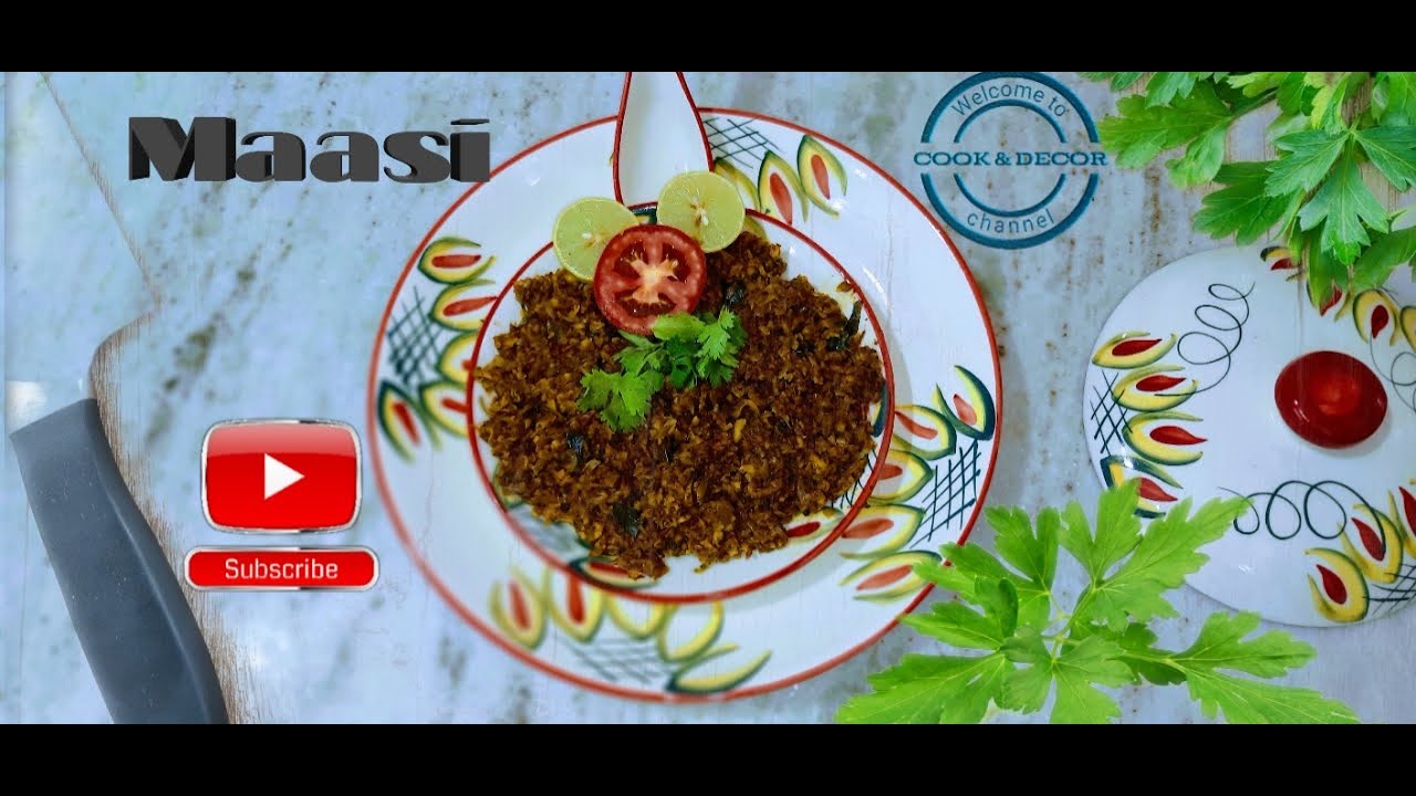 Dry Tuna fish Maasi roast | கலக்கலான மாசி தொக்கு - YouTube